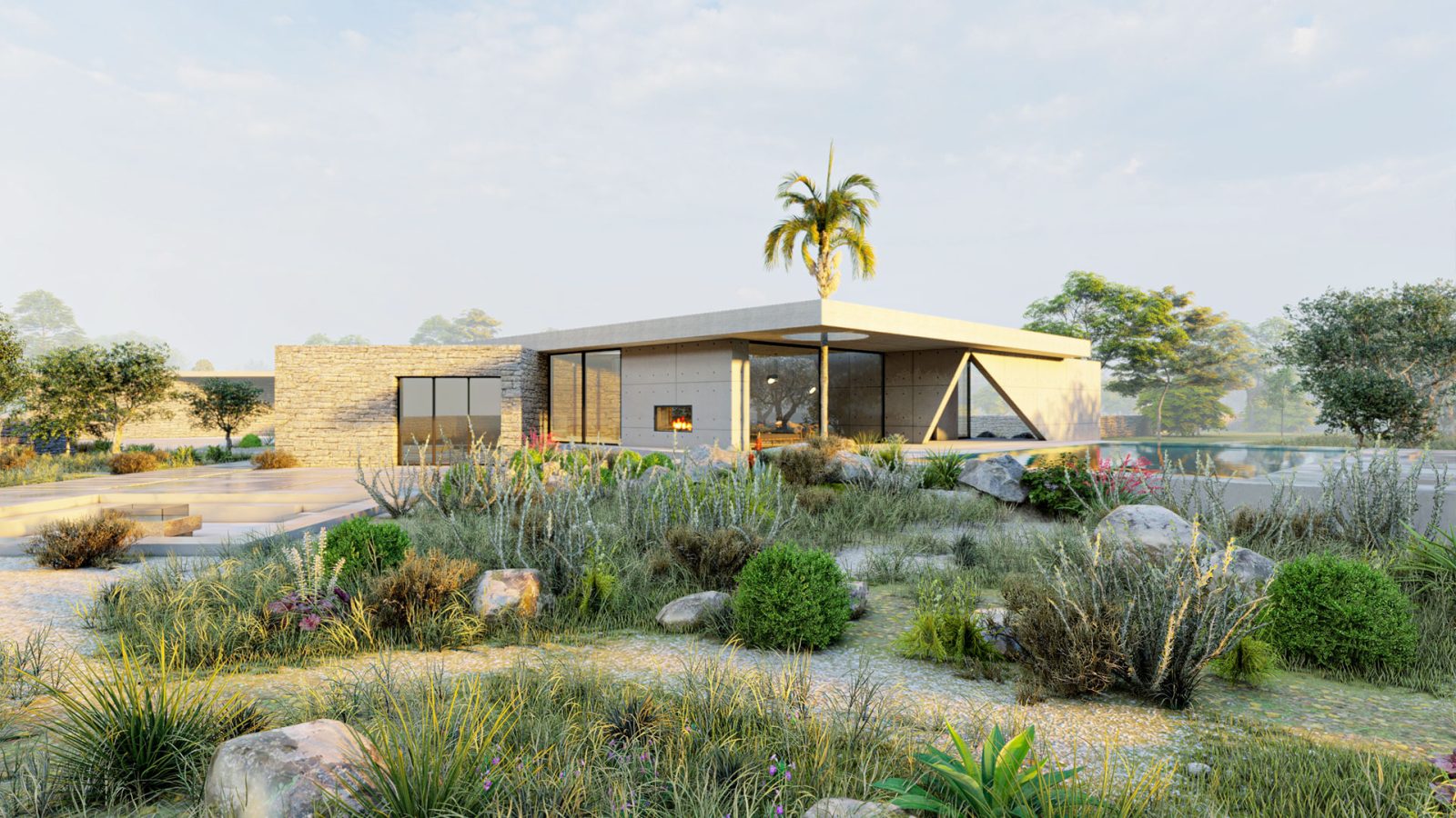 PAVILION HOUSE - The Hive Architects