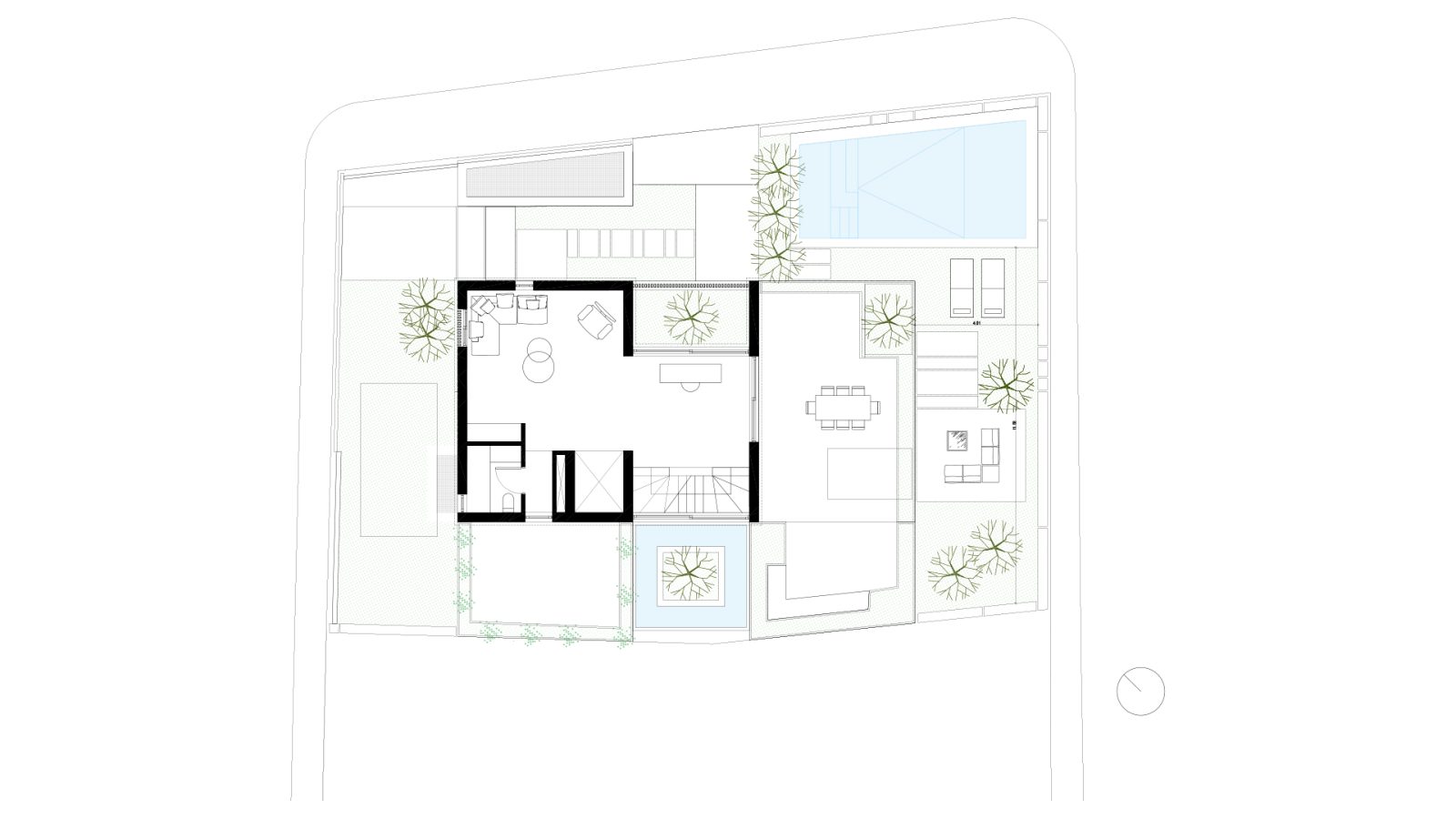 Three-storey residence in Kamatero - BIRUBIC