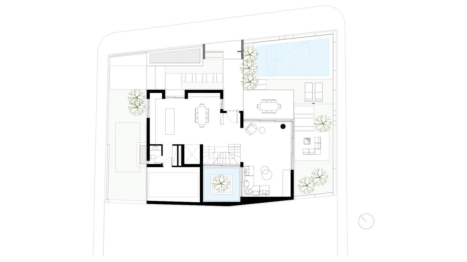 Three-storey residence in Kamatero - BIRUBIC