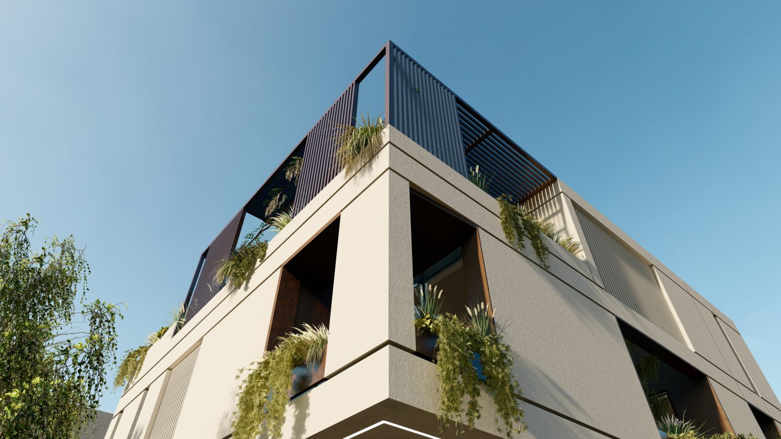 Three-storey residence in Kamatero - BIRUBIC