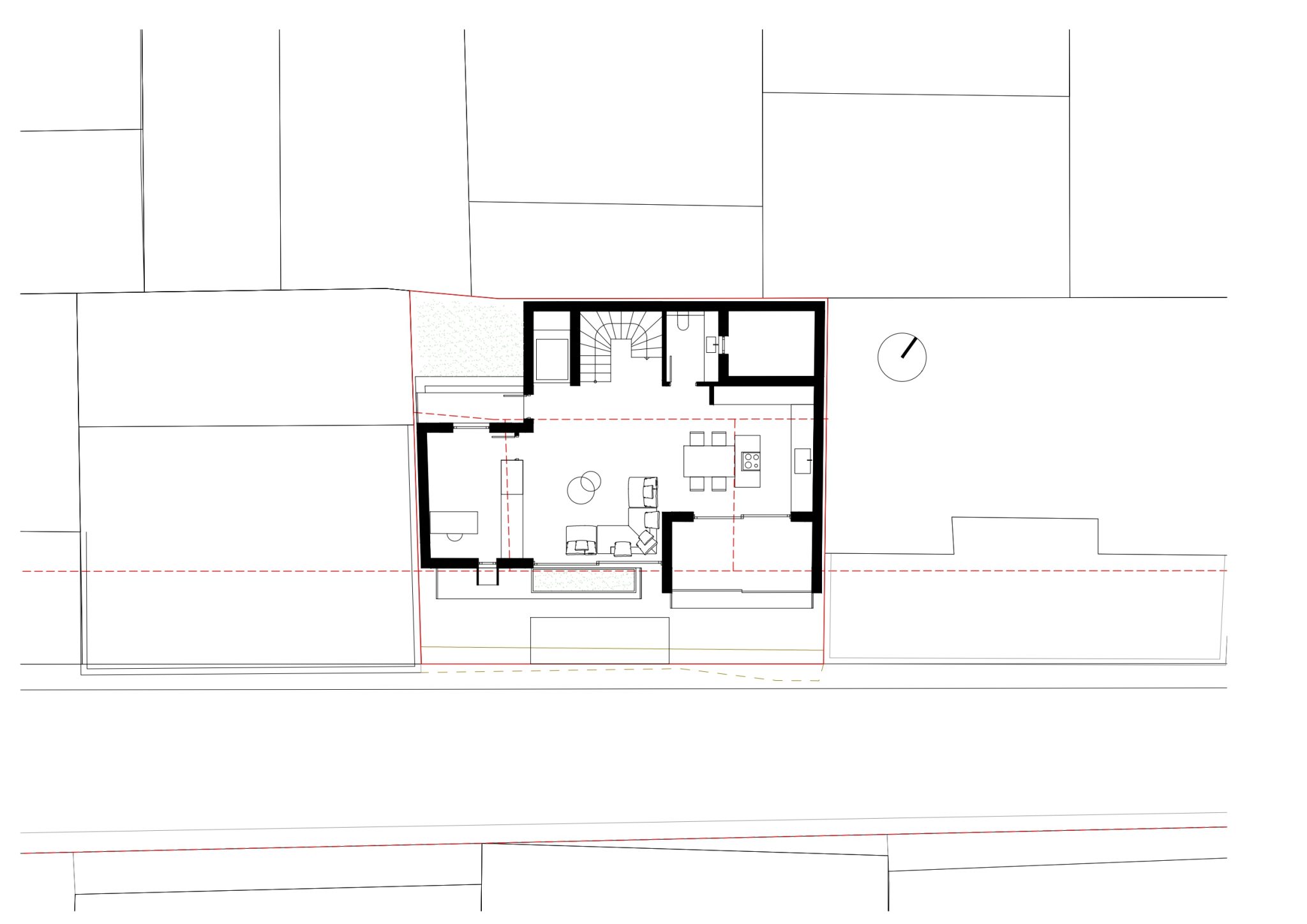 Residence in Kamatero Greece - Basalt House