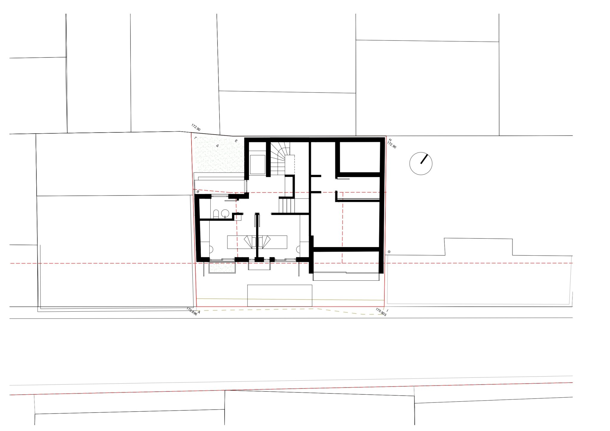 Residence in Kamatero Greece - Basalt House