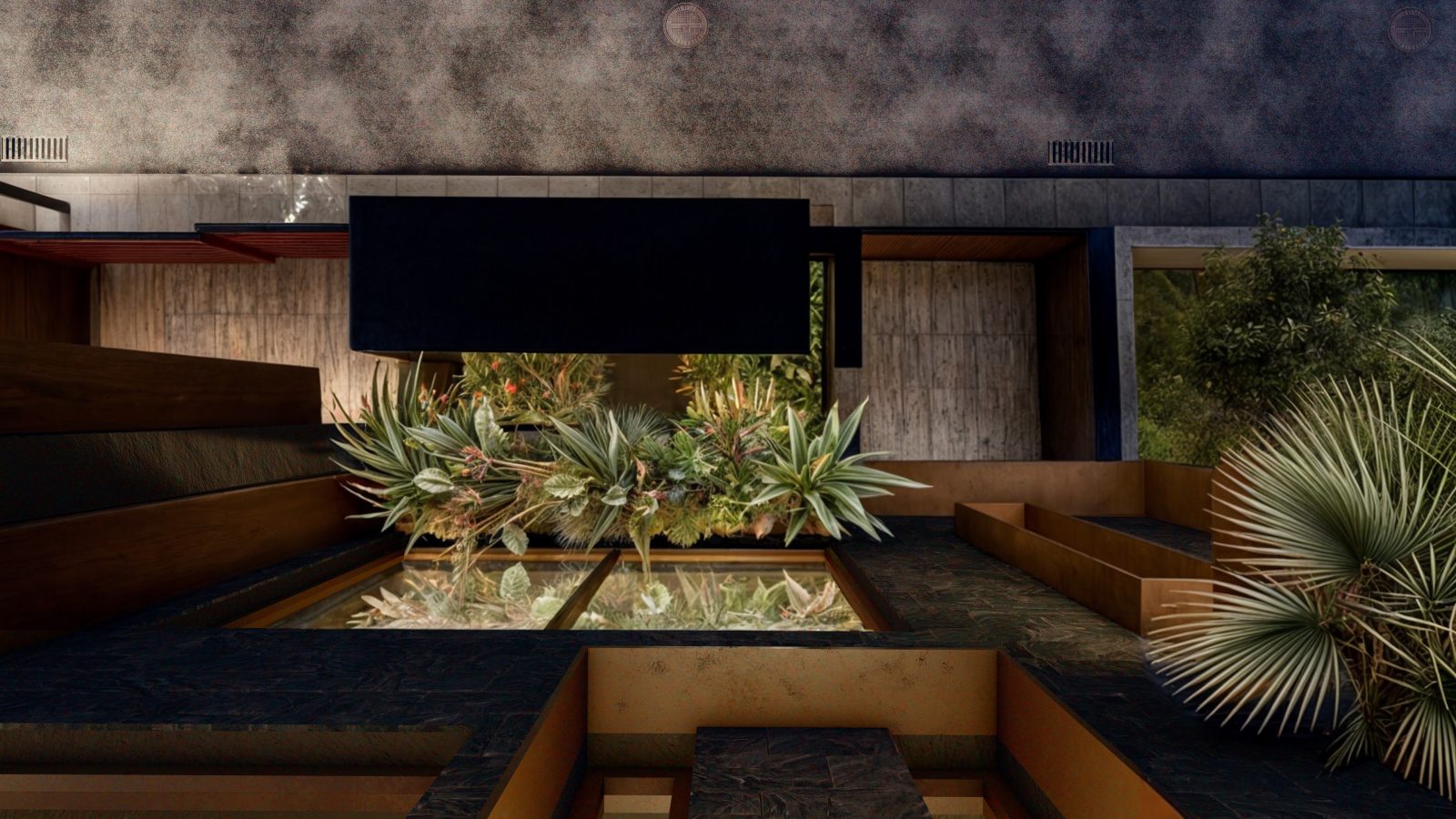 Residence in Kamatero Greece - Basalt House