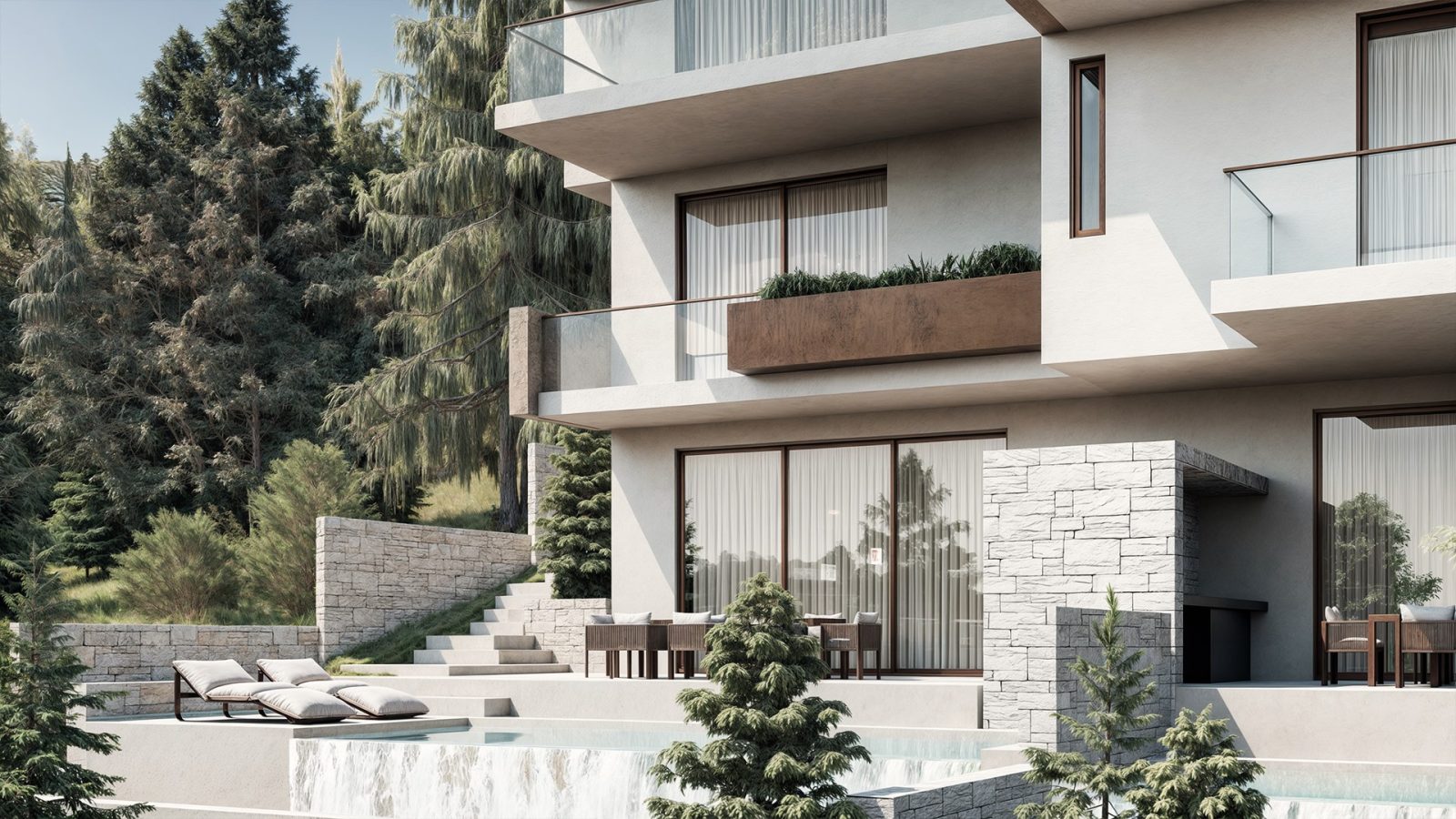 Luxury residences Drosia Attica | The Hive Architects
