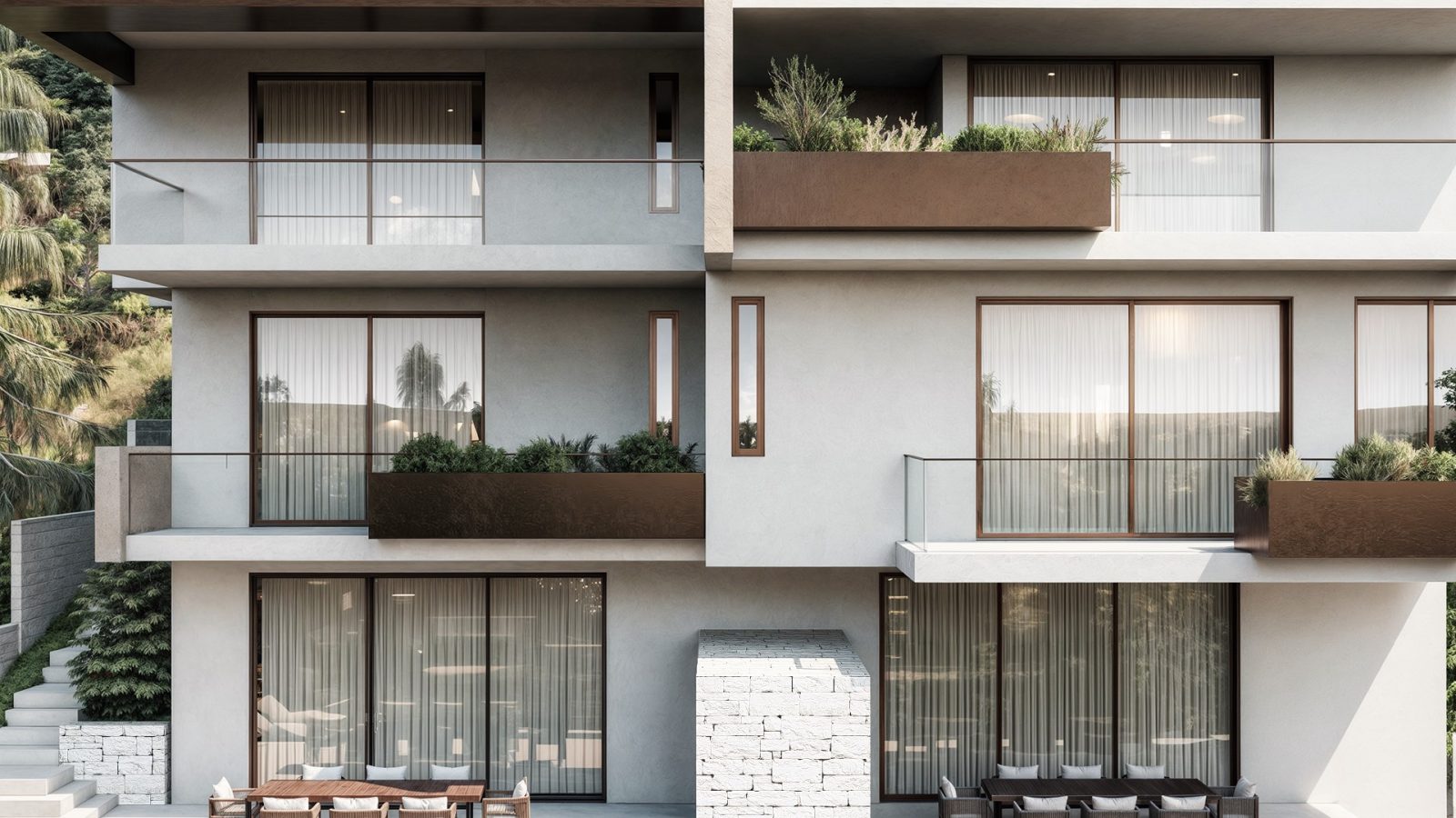 Luxury residences Drosia Attica | The Hive Architects